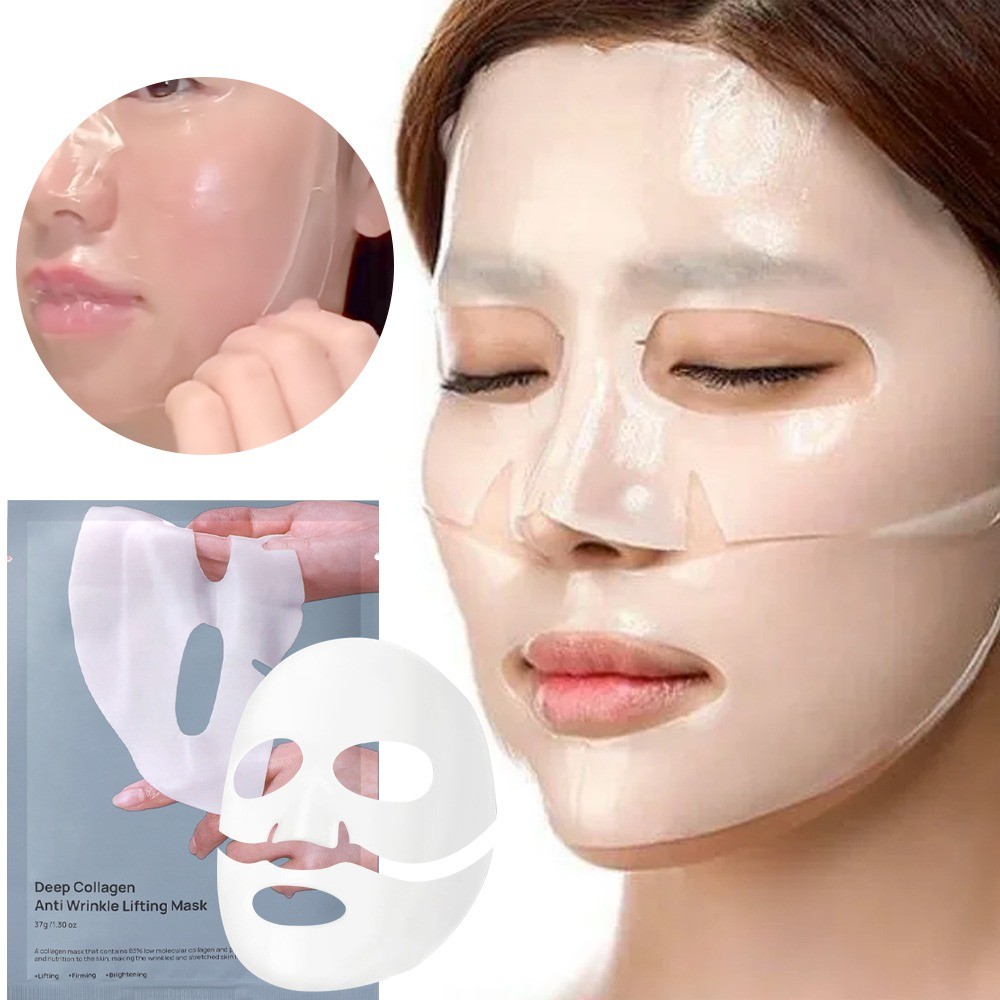 Skin Friendly Split Facial Mask - Mild Collagen Facial Skincare Product ...