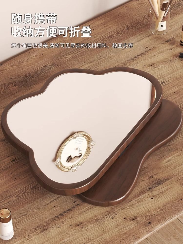 Medieval Cloud Makeup Mirror, Dressing Table Mirror, Bedroom Desktop ...