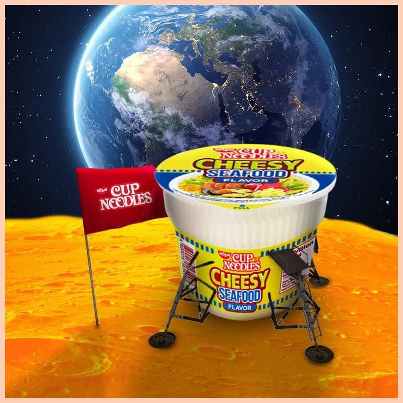 ๑ Nissin Cup Noodles Mini Cheesy Seafood | Shopee Philippines