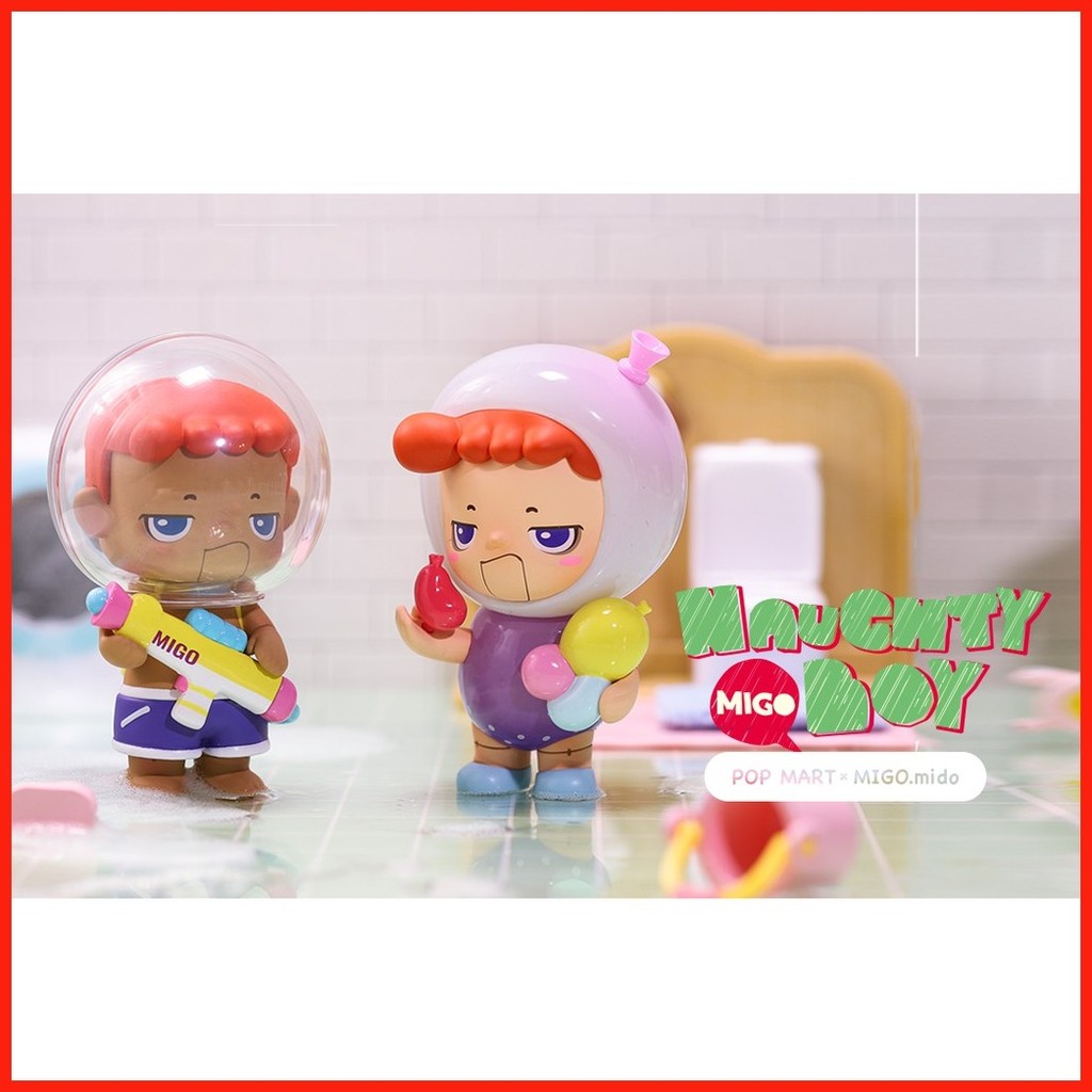 POP MART x MIGO.mido - Naughty Boy Series [Blind Box] | Shopee Philippines