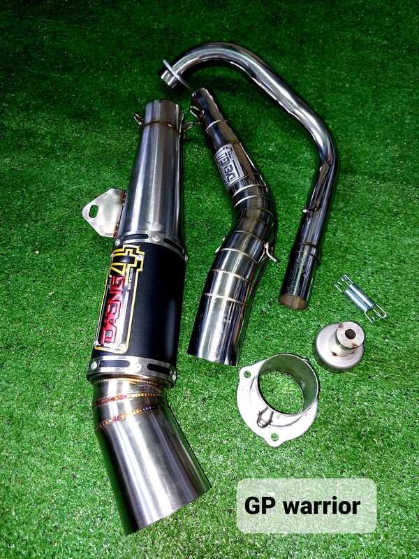 LY RAIDER 150 CARB Muffler Set & Big Elbow 51Mm (Aun, Cha, Daeng ...