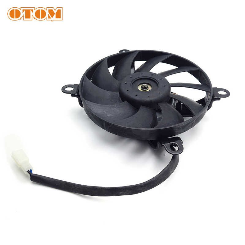 LY OTOM Universal Motorcycle Radiator Cook Fan Small Power And Large ...