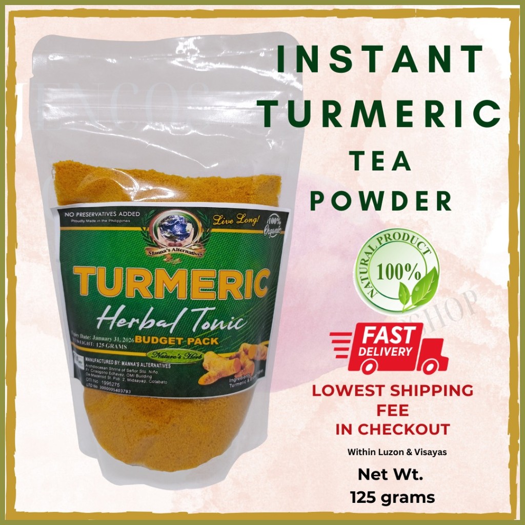 Turmeric Luyang Dilaw Tea No Sugar Pamparegla at Pampabilis ng ...