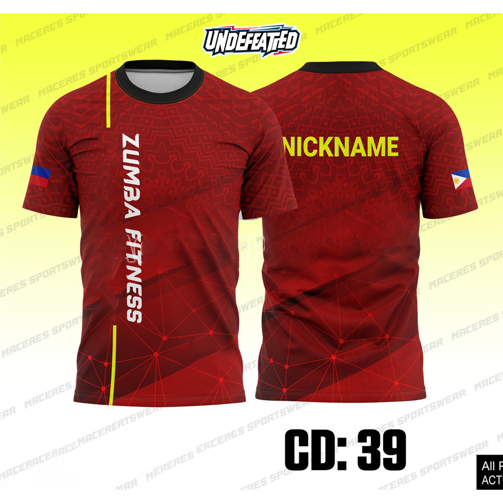 【Free customization name】Sublimation Shirt 2025 Love Zumba Zumbawear ...