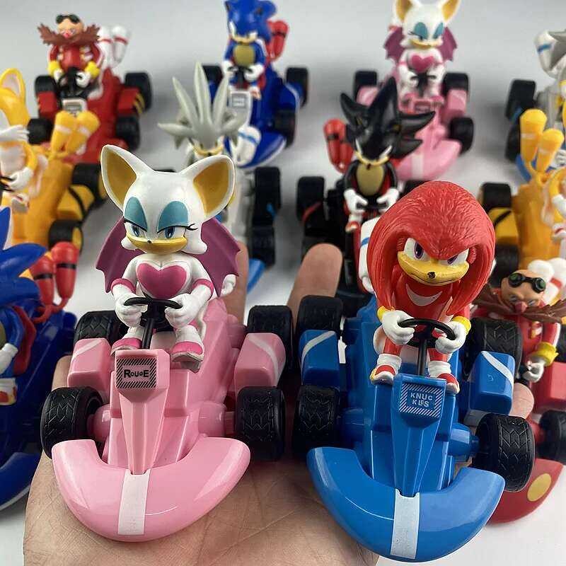 Sonic The Hedgehogs Pull Back Car Hedgehogs Shadow Tails Rouge The Bat ...