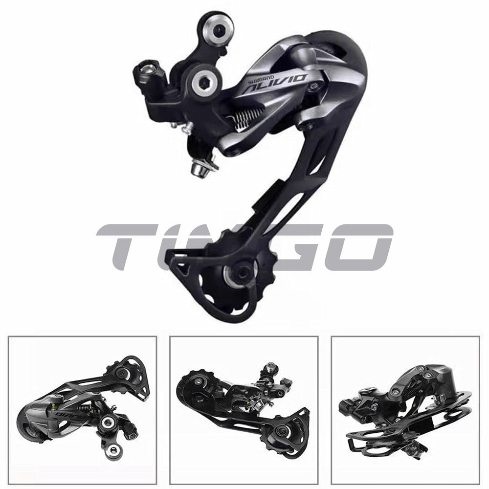 Shimano Alivio M4000 MTB Bike 3×9 Speed Groupset FC-M4050 Hollowtec Crankset BB-MT500 Bottom ...