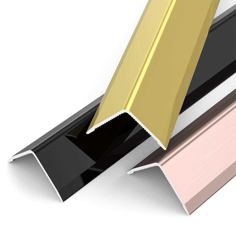 L-shaped aluminum alloy wall ceramic tile external right angle edge ...