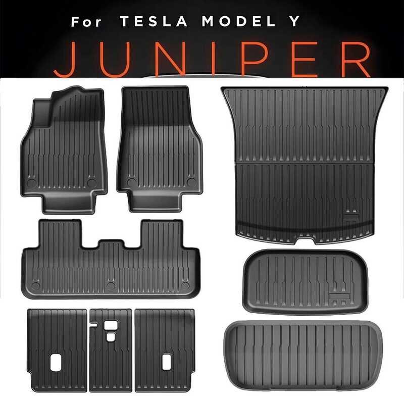 E2 For New Tesla Model Y Launch 2025+ Juniper 2025+ TPE Or Mats & Cargo ...