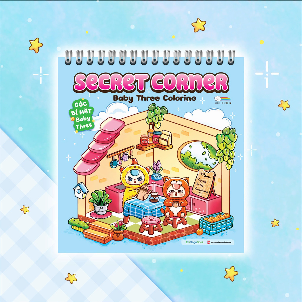 Secret Corner Baby Three Coloring Book | Shopee Philippines