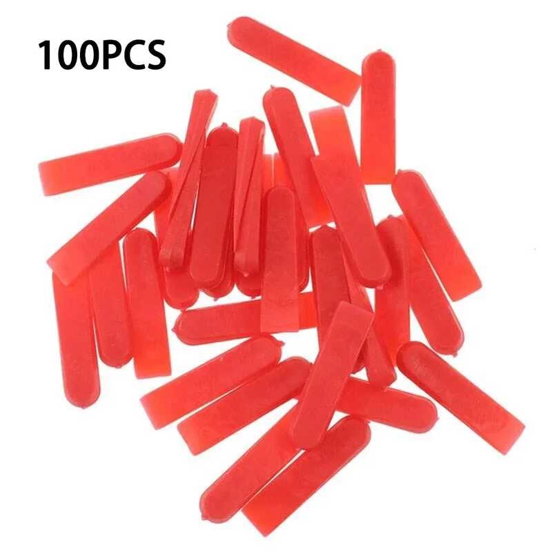 100Pcs 162 Reusable 6Mm Plastic Tile Wedge Spacer Leveg Clip Or Locator ...
