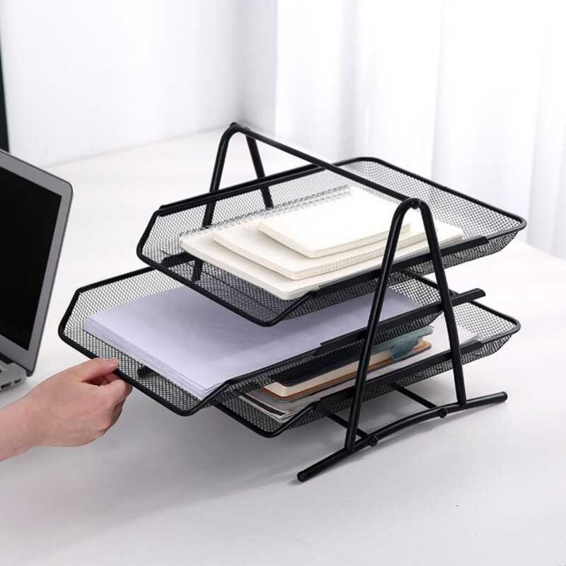 A4 Office Paper Organizer Document File Letter Book Brochure Filg Tray ...