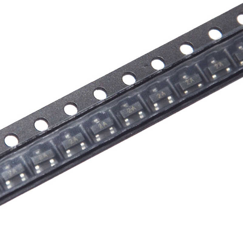 SMD triode mmbt3906- screen printing 2A SOT23 Power Transistor PNP 40V ...