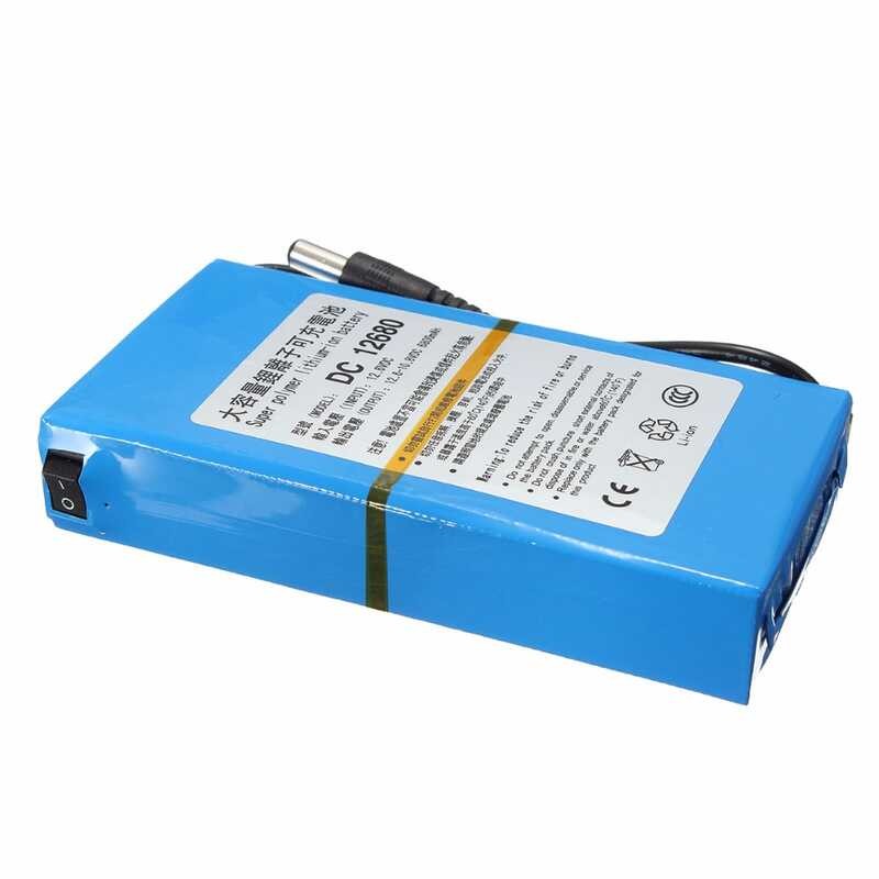 GTF 6800mAh cba Lithium Ion High Capacity Rechargeable Battery AC Power ...