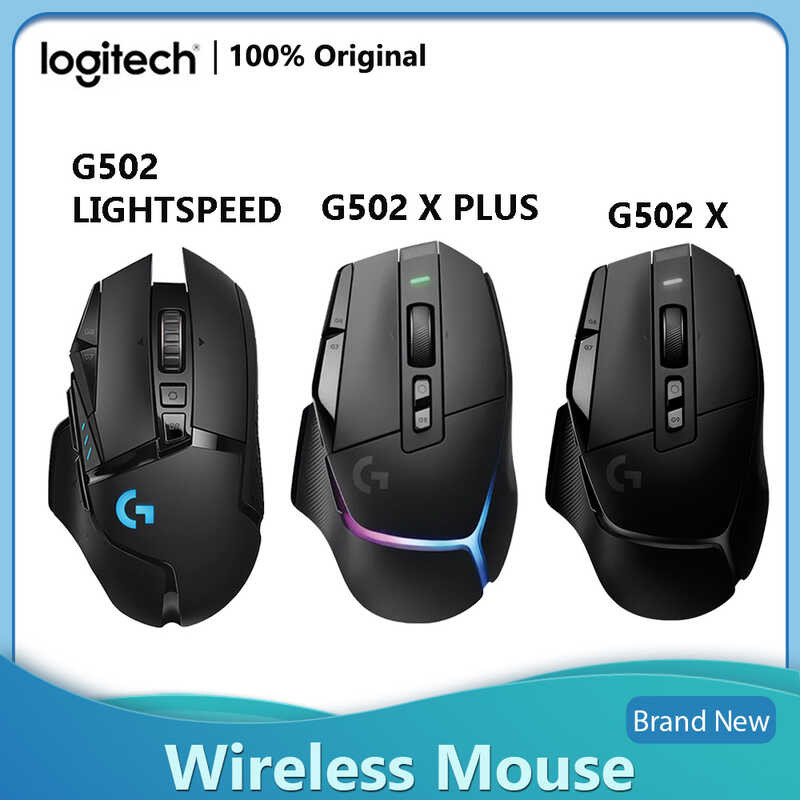 LIGHTSPEED Gaming Logitech G502 X PLUS Wireless 2.4Ghz HERO 25600Dpi ...