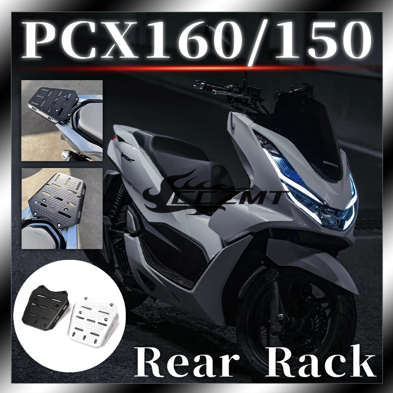 For Honda Pcx160 Pcx150 2014-2023 Motorcycle Rear Storage Box Lage Rack Trunk Top Case Bracket ...