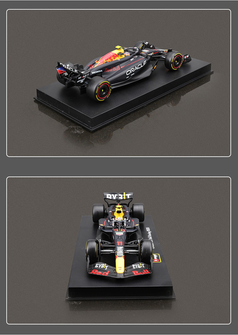 Bburago 1:43 Red Bull Racing RB20 F1 Model #1 Verstappen #11 Perez ...