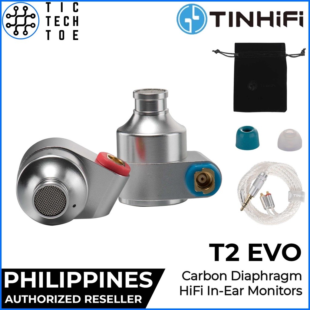 TIN HIFI / TIN AUDIO T2 EVO Dynamic Carbon Molecule Diaphragm HiFi ...