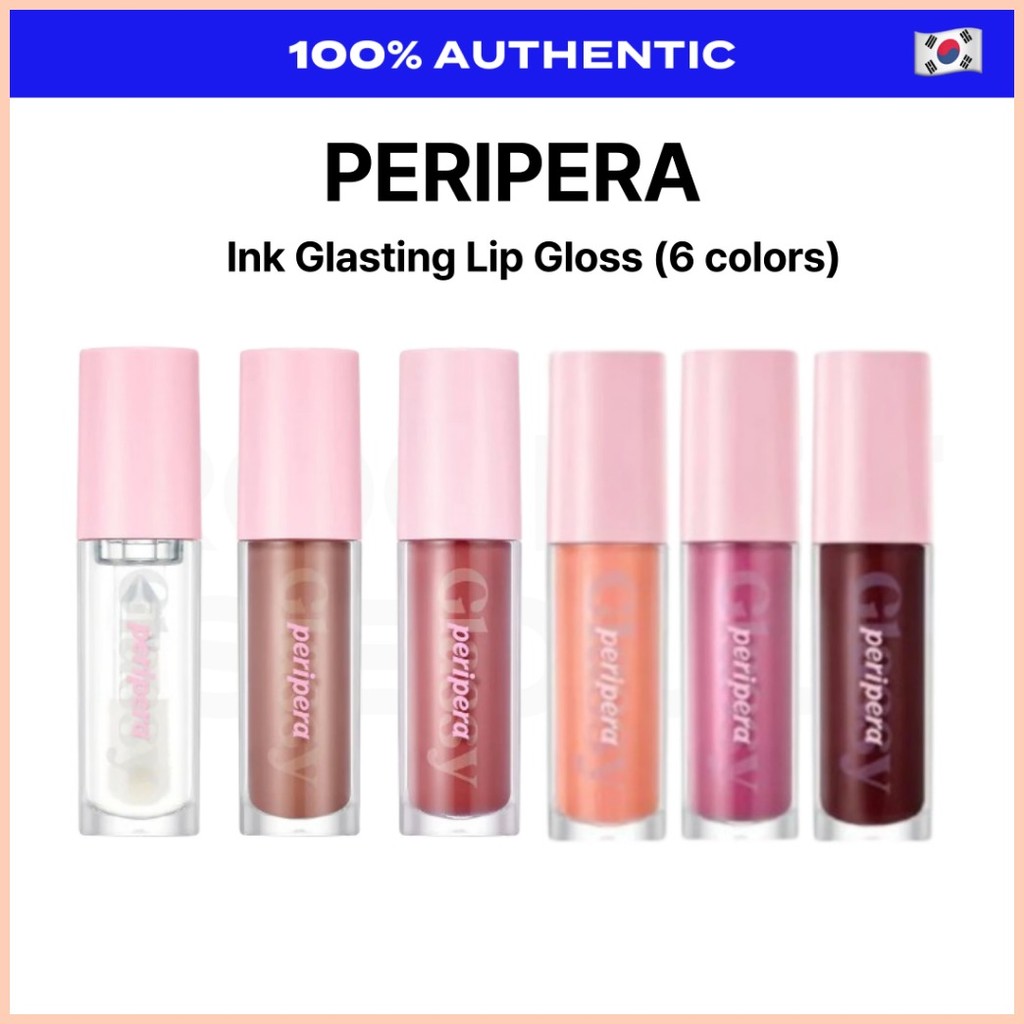 ♟ [PERIPERA] Ink Glasting Lip Gloss (6 colors) | Shopee Philippines