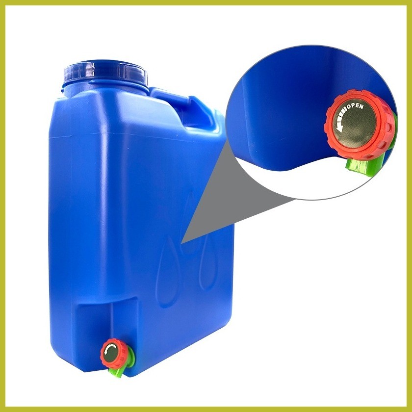 ∯ Aqua Square Water Container 20LITER/BLUE JUG/5 GALLON \WATER JUG ...