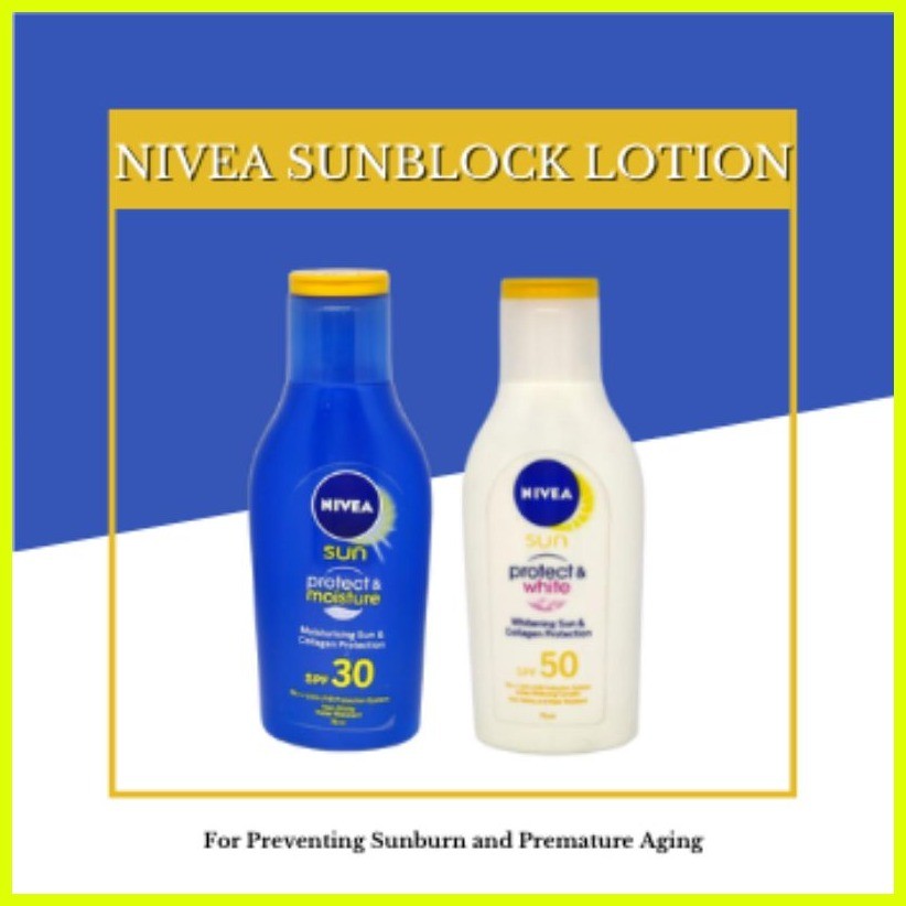 Nivea Sunblock Lotion | Shopee Philippines
