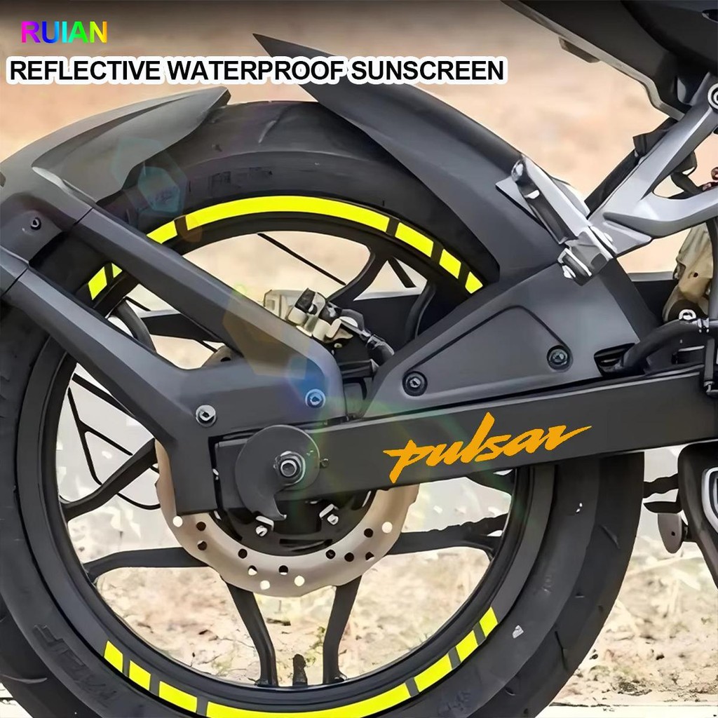 Pulsar Motorcycle Reflective Stickers for Bajaj Pulsar NS 125 135 150 ...