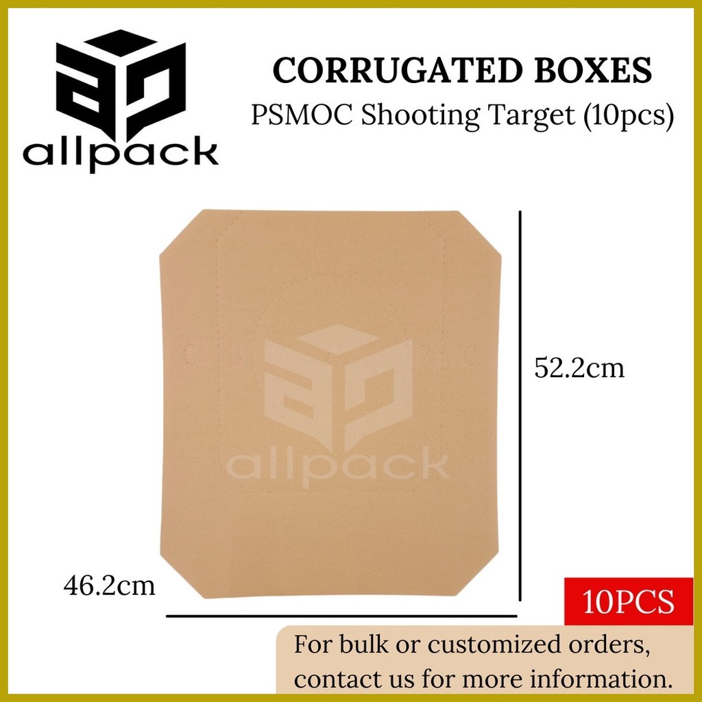 IPSC and PSMOC Target Shooting Classic Cardboard (10pcs) | Shopee ...