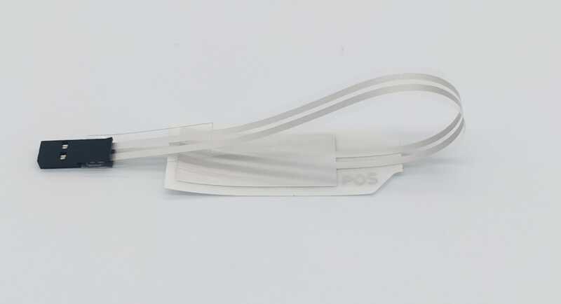 FDT1-028K film PVDF piezoelectric sensor flexible lead vibration ...
