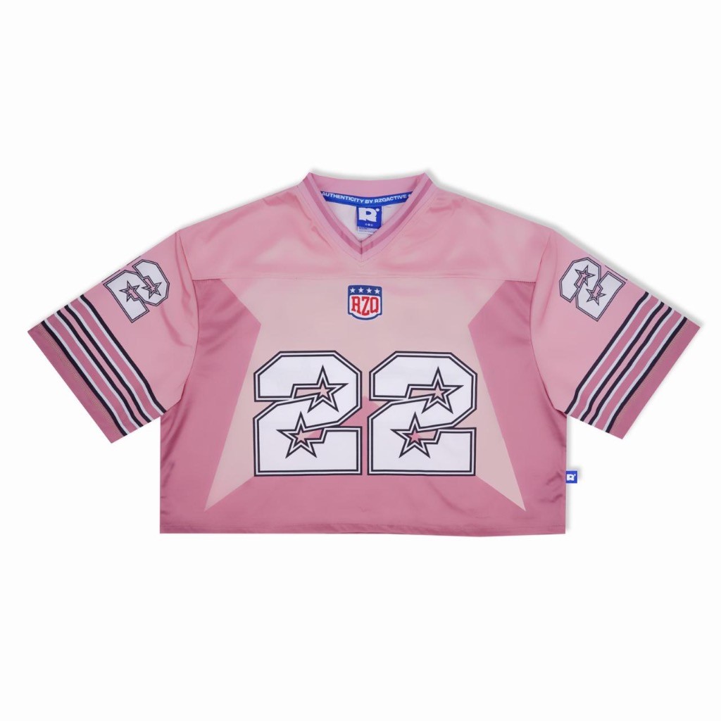 Rzq Active / Gistia 22 / Jersey Croptop / Oversize / Y2k / Nfl / Nhl ...