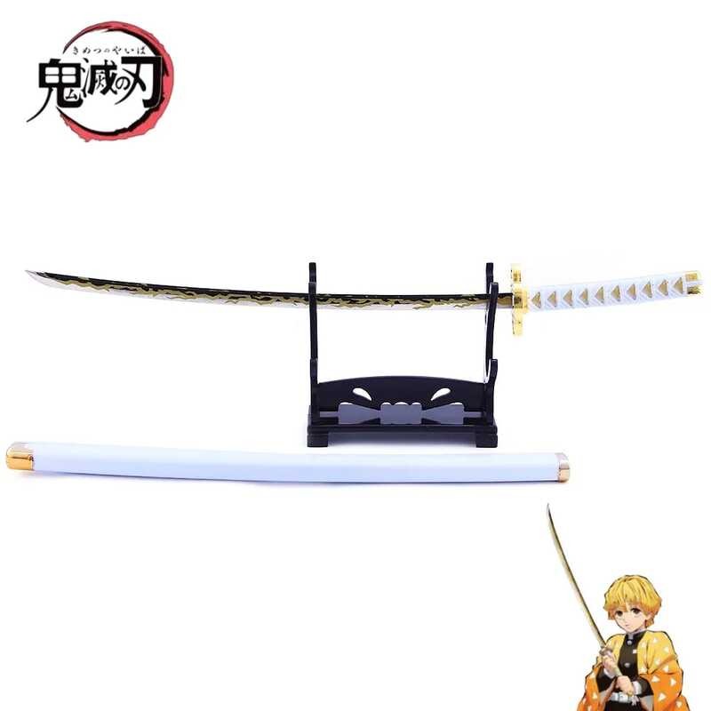New 25Cm Agatsuma Zenitsu Nichirin Blade Anime The Demon Slayer Corps ...