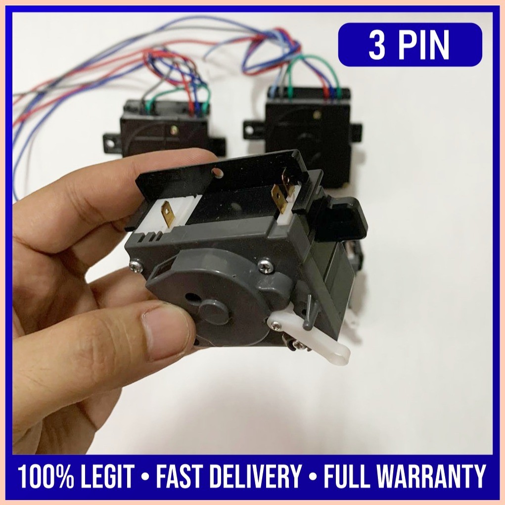 ∈ Panasonic National Timer for Washing Machine / 3 Pin / 4 Pin / 3 Wire ...