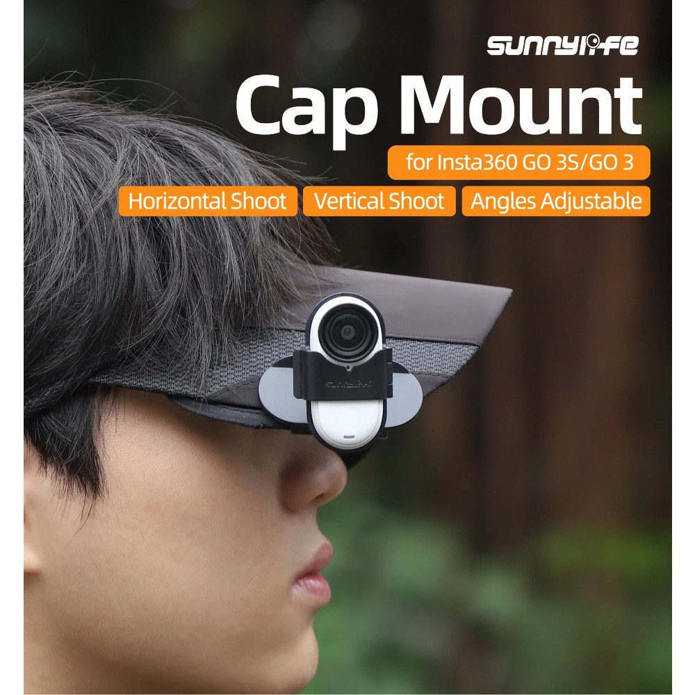 Insta360 GO 3S/Go 3 Camera Cap Holder Quick Release Sport Hat Clip ...