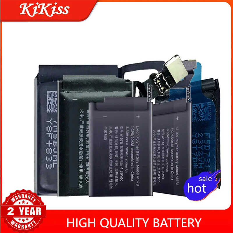 Battery For Watch Series 1 2 3 4 5 44Mm 42Mm Replacement Bateria For ...