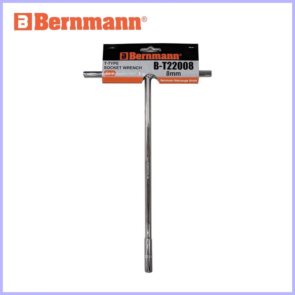 BERNMANN T-Type Deep Socket Wrench Satin Finish 8-19mm | Shopee Philippines