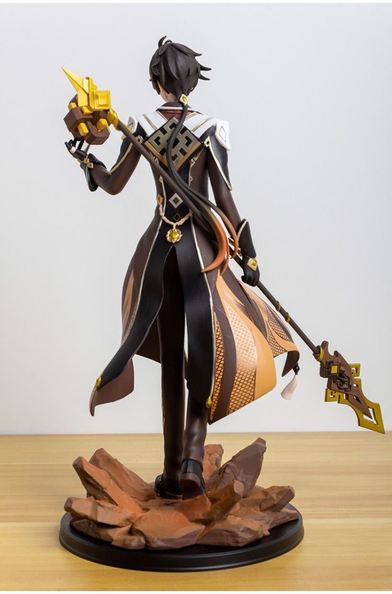 Game Genshin Impact Zhongli Action Figure PVC Collection Model Doll ...