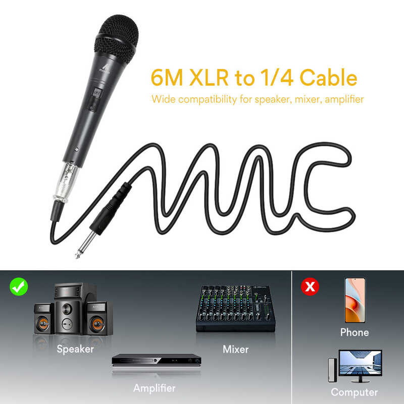 Stock Manila MAONO K04 Professional Dynamic Microphone Cardioid Vocal ...