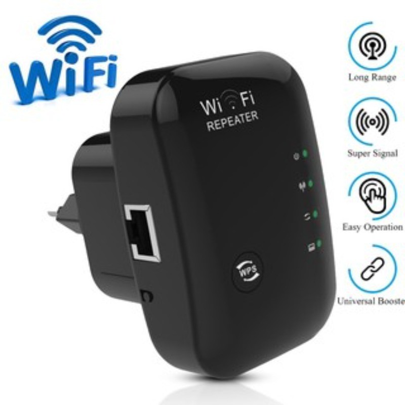 300 Mbps Wireless-N Wifi Repeater Extender Router Booster Router Fast ...