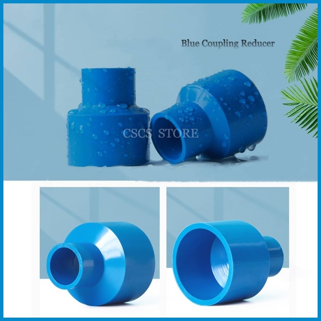 PVC Blue coupling reducer (2X1/2 / 2X3/4 / 2X1 / 2X11/4 / 2X 11/2 ...
