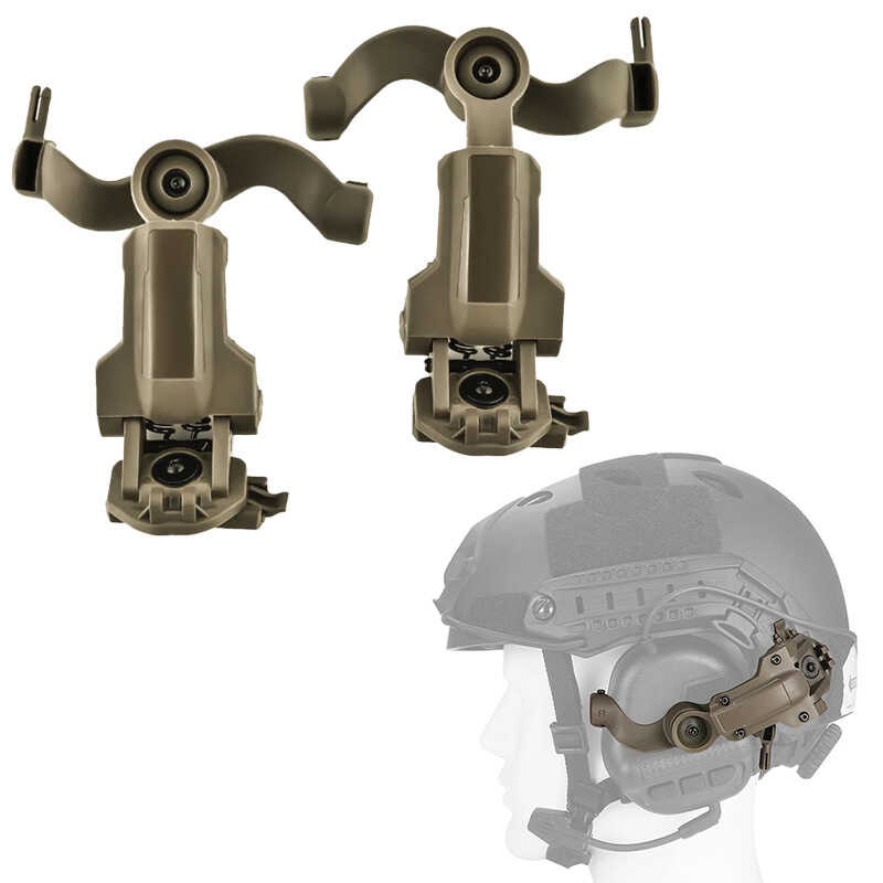 Tactical Headphone Stand, Helmet Accessories, Rail Adapter Kit, Fast/Wendy Helmet Multi Angle ...