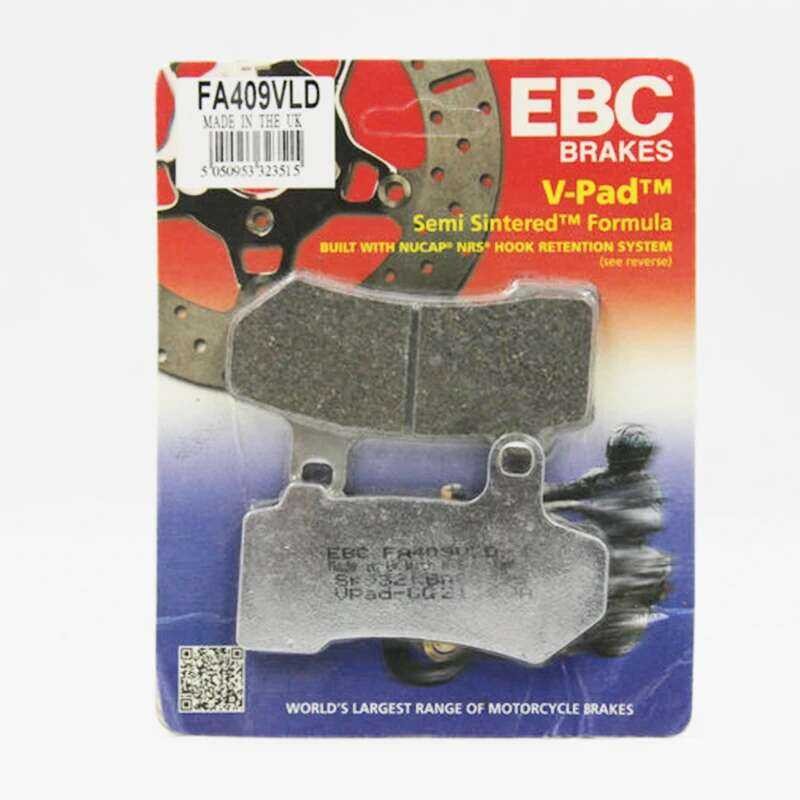 EBC 67 Brake Pads Fa409 For FLHR Road King 2008-2012 Motorcycle Brake ...