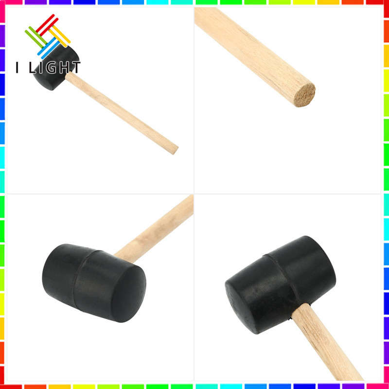（Fast&COD）Tile Rubber Hammer Double-Faced Soft Mallet For Tiles 300g（8 ...
