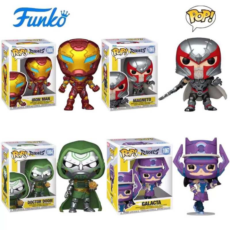 Funko POP Marvel Rivals Magneto Iron Man Destruction Doctor Galata ...