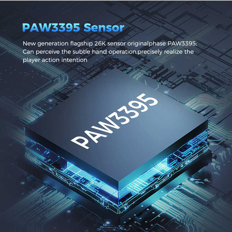 ☀ Kysona Aztec Paw3395 Wireless Gaming 55G Ultra-Light 26000Dpi 6 ...