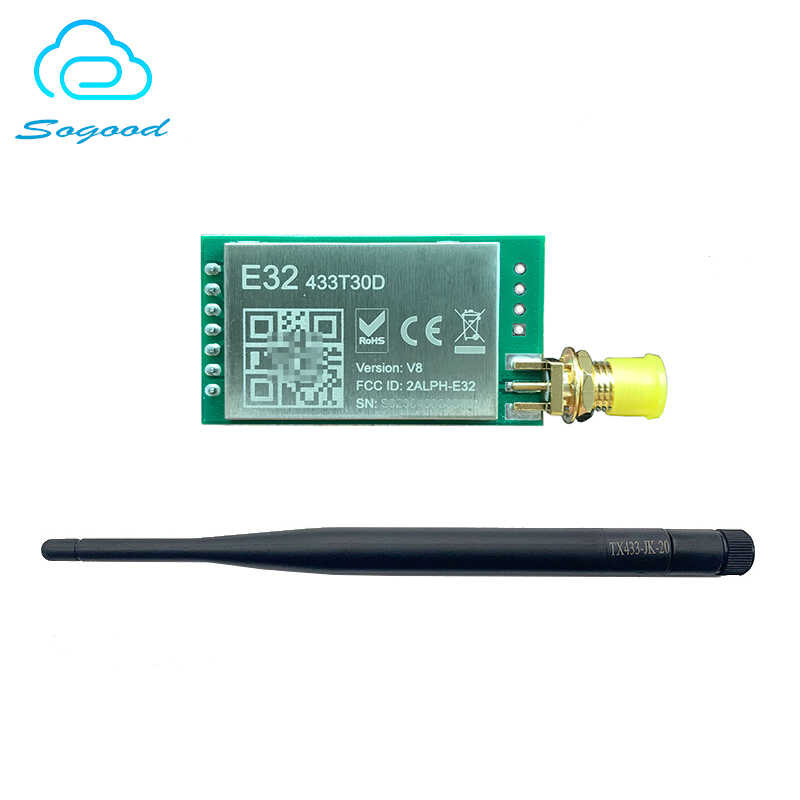 Lora D E32-Ttl-1W 433T30d Sx1278 433 Mhz 433Mhz UART Long Range 1W DIP ...