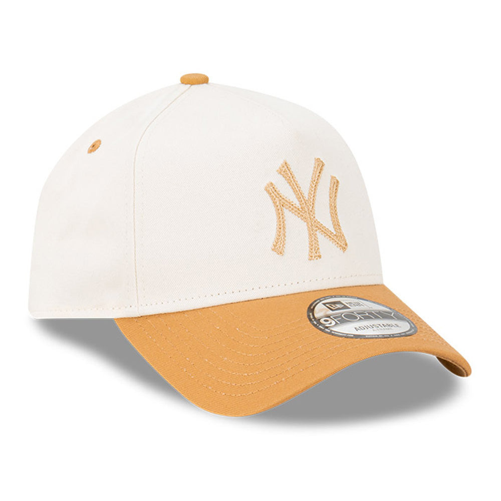 New York Yankees MLB Winecork Two Tone Yellow 9FORTY A-Frame Adjustable ...