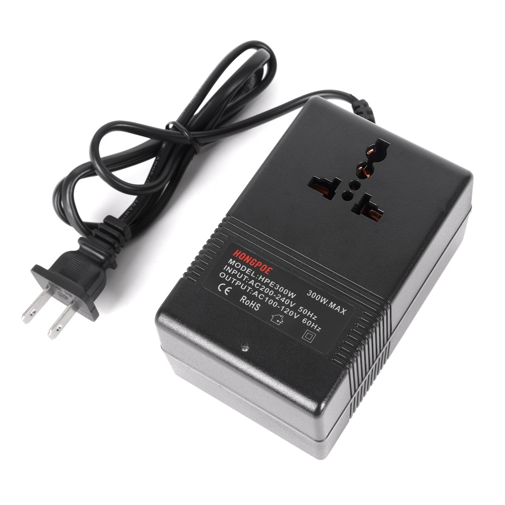 200W 300W Voltage Converter 220V To 110V Transformer Step Down ...