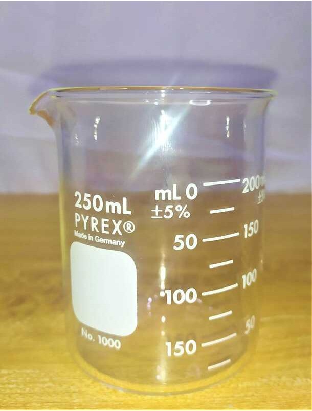 Orihinal na PYREX Glass beaker High temperature resistant high ...