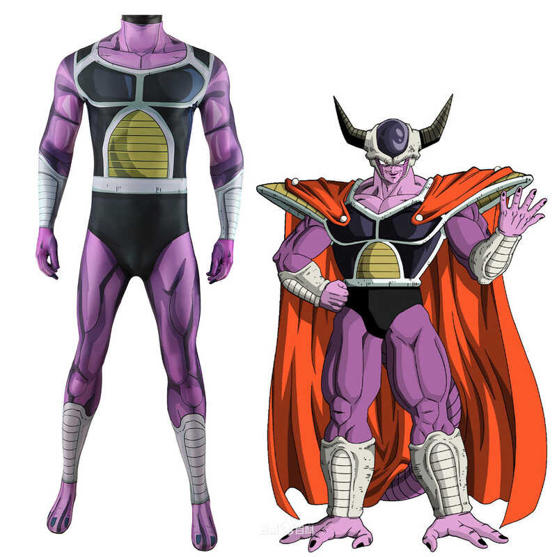 Dragon Ball Z Kurdish King Character Cold Cosplay Halloween Costume ...