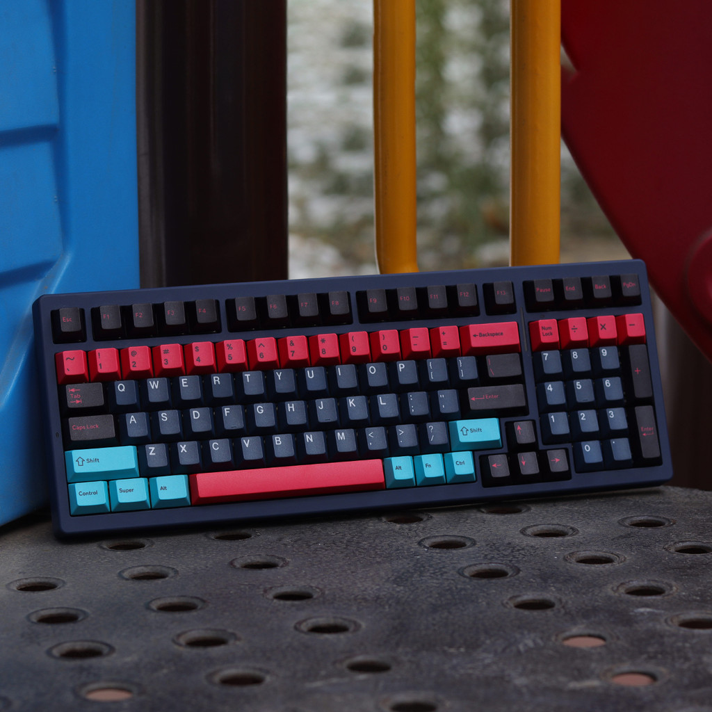 Neon Nights Keycaps PBT Cherry profile 161 Keycaps for MX Switches ...