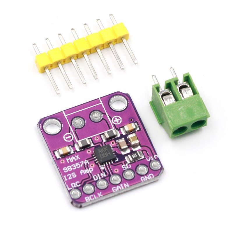 Max98357 3w Class D Amplifier Breakout Interface I2s Dac Decoder Module ...