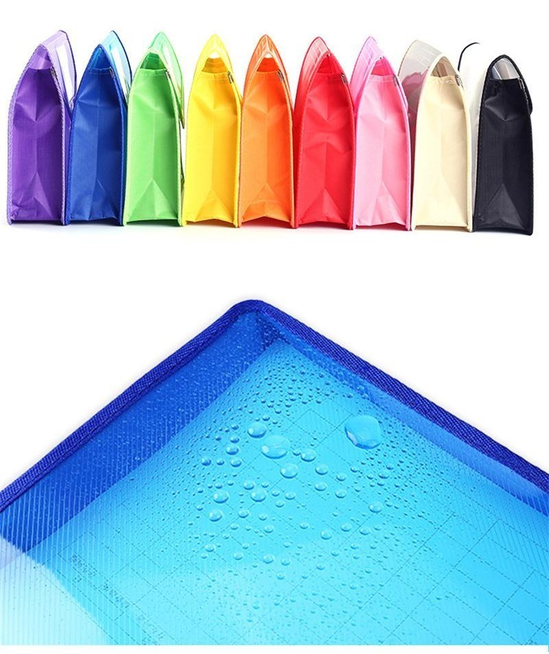 A3 / A4 / A5 / FC Horizontal Color Organ Bag Office Test Paper Storage ...